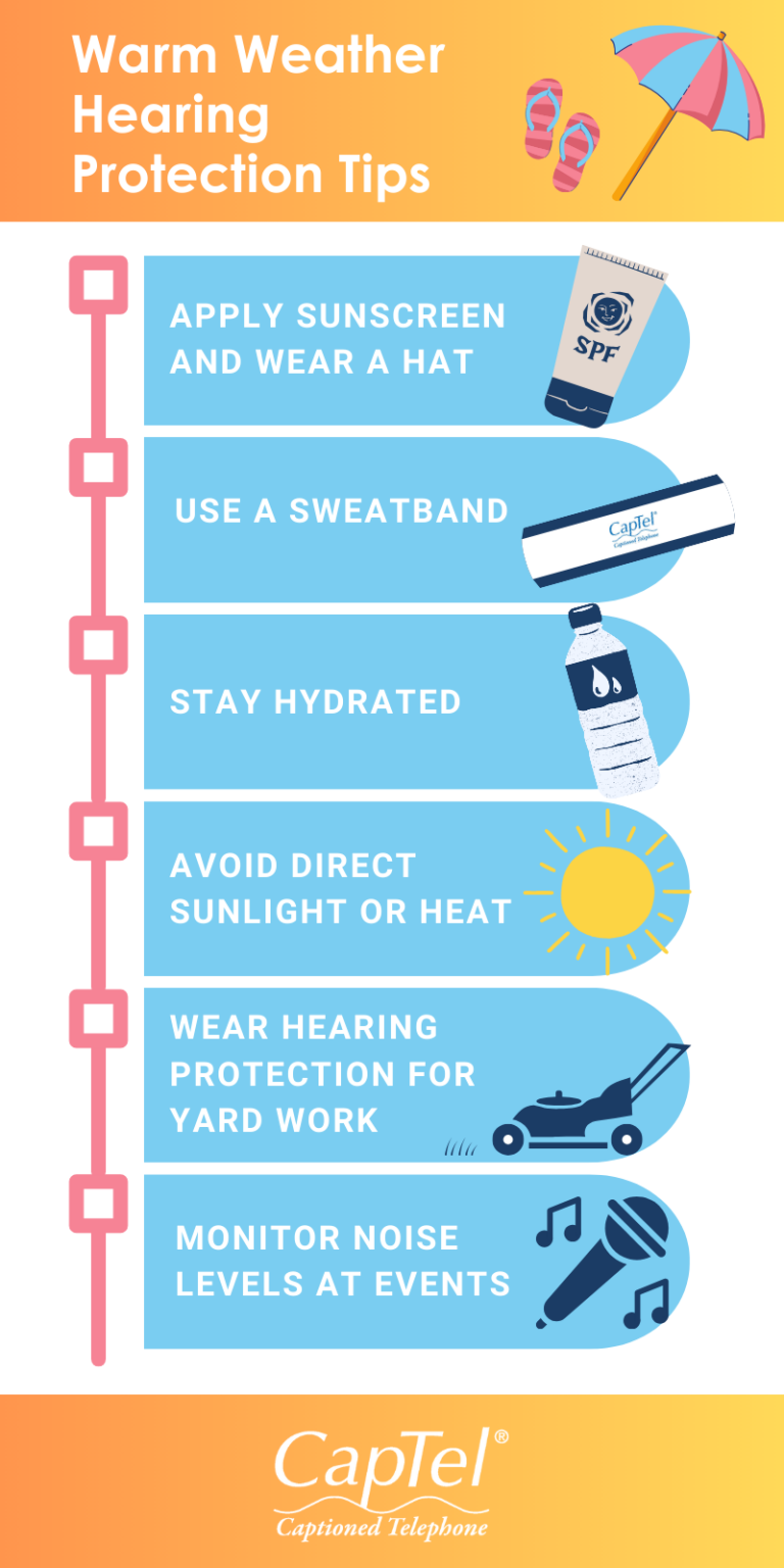 Top Tips for Hearing Protection in Warm Weather