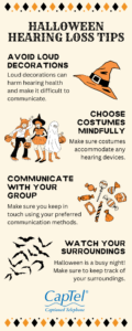Halloween Hearing Loss Tips [Infographic]