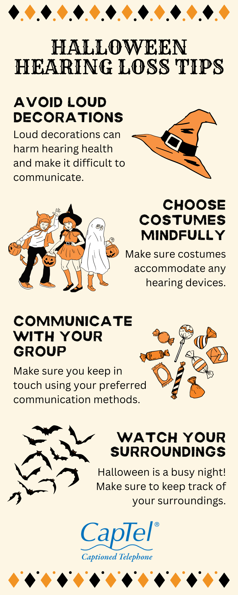 Halloween Hearing Loss Tips [Infographic]